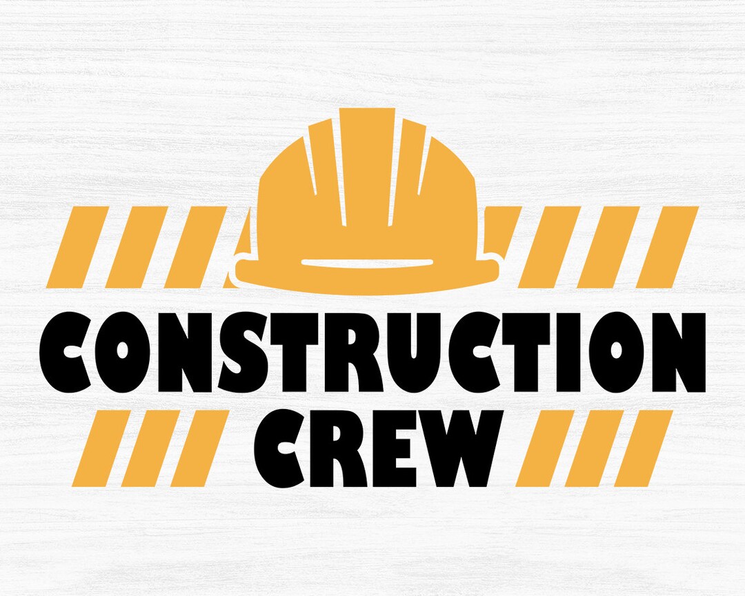 Construction Crew Svg Construction Svg Toddler Svg Digging - Etsy