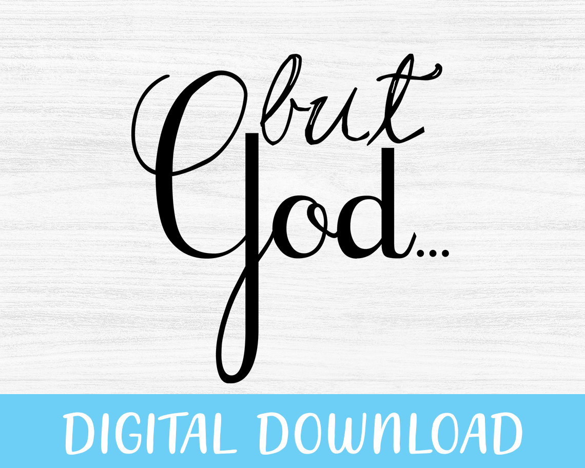 Pero Dios svg cristiano svg dios svg religioso svg jesús - Etsy México