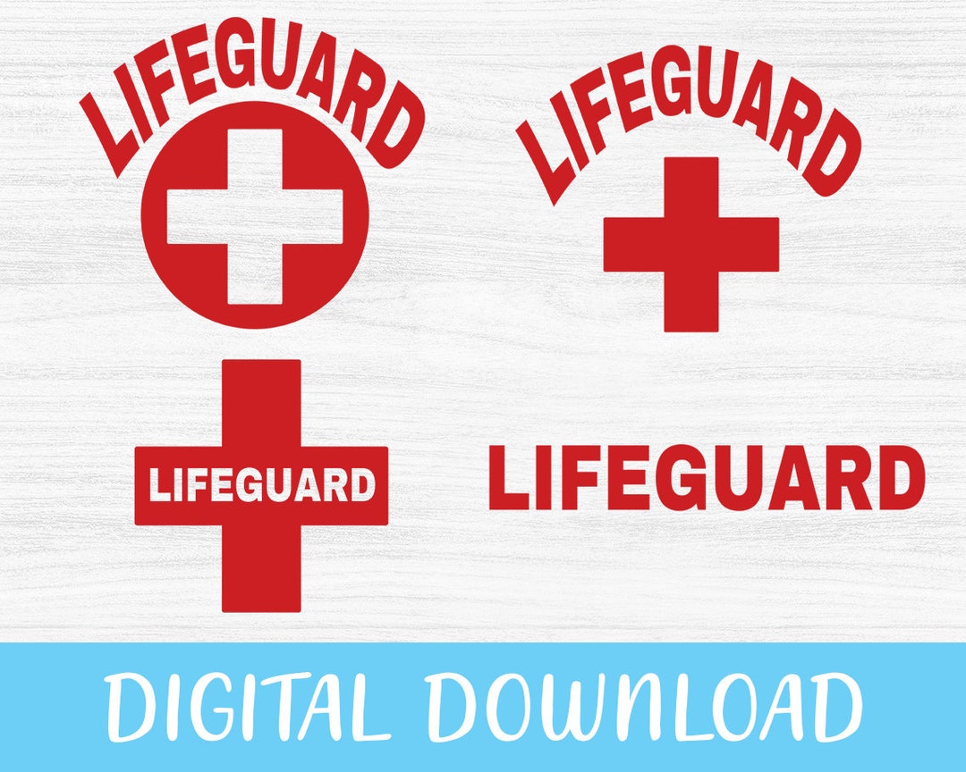 Lifeguard Svg Red Cross Svg Life Guard Svg Lifeguard Logo - Etsy UK