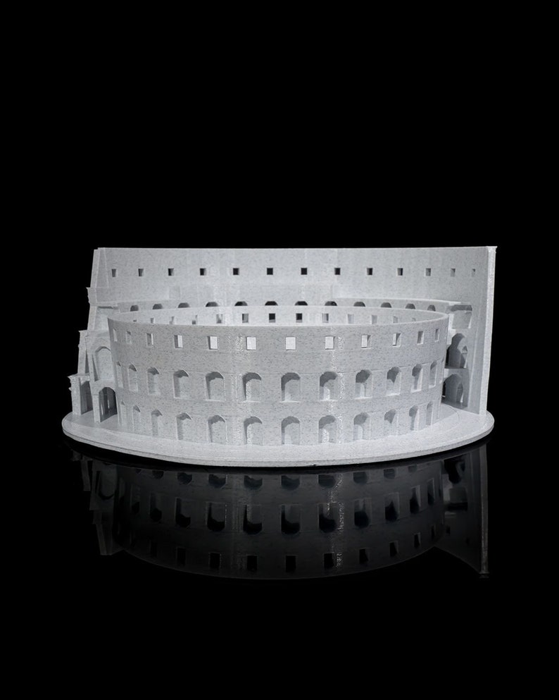 3-D Printed Roman Colosseum Model - Etsy