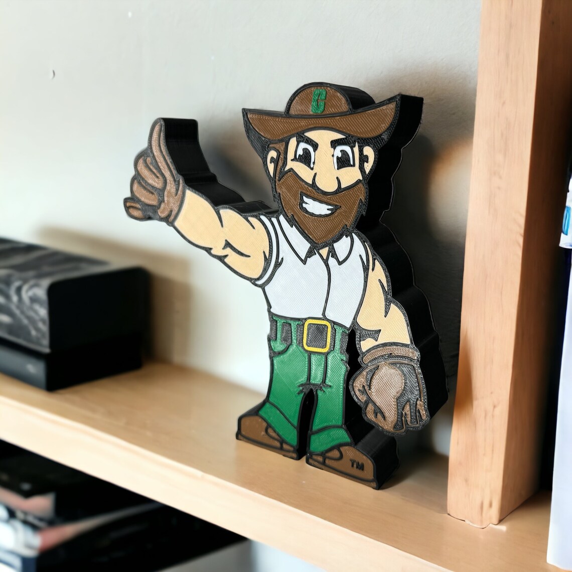 Officially Licensed CHARLOTTE 49ERS 3D Printed Norm the Niner ...