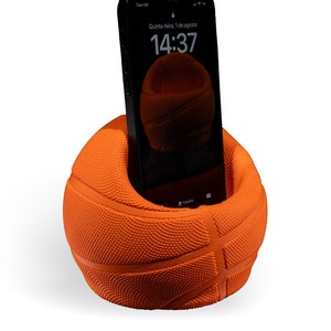 Basketball Phone Holder 3D Printed - Etsy