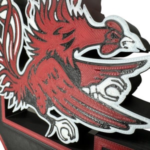 Officially Licensed South Carolina Gamecocks 3D Printed Decoration - Etsy
