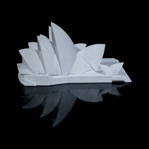 3-D Printed Sydney Opera House Model - Etsy