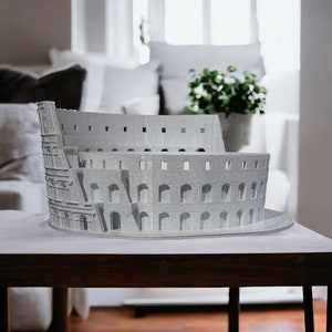 3-D Printed Roman Colosseum Model - Etsy