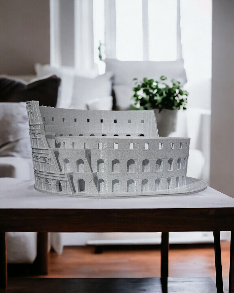 3-D Printed Roman Colosseum Model - Etsy