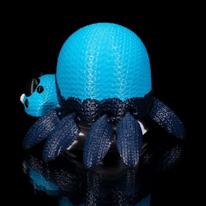3-D Printed Crochet-style Walking Spider Toy - Etsy