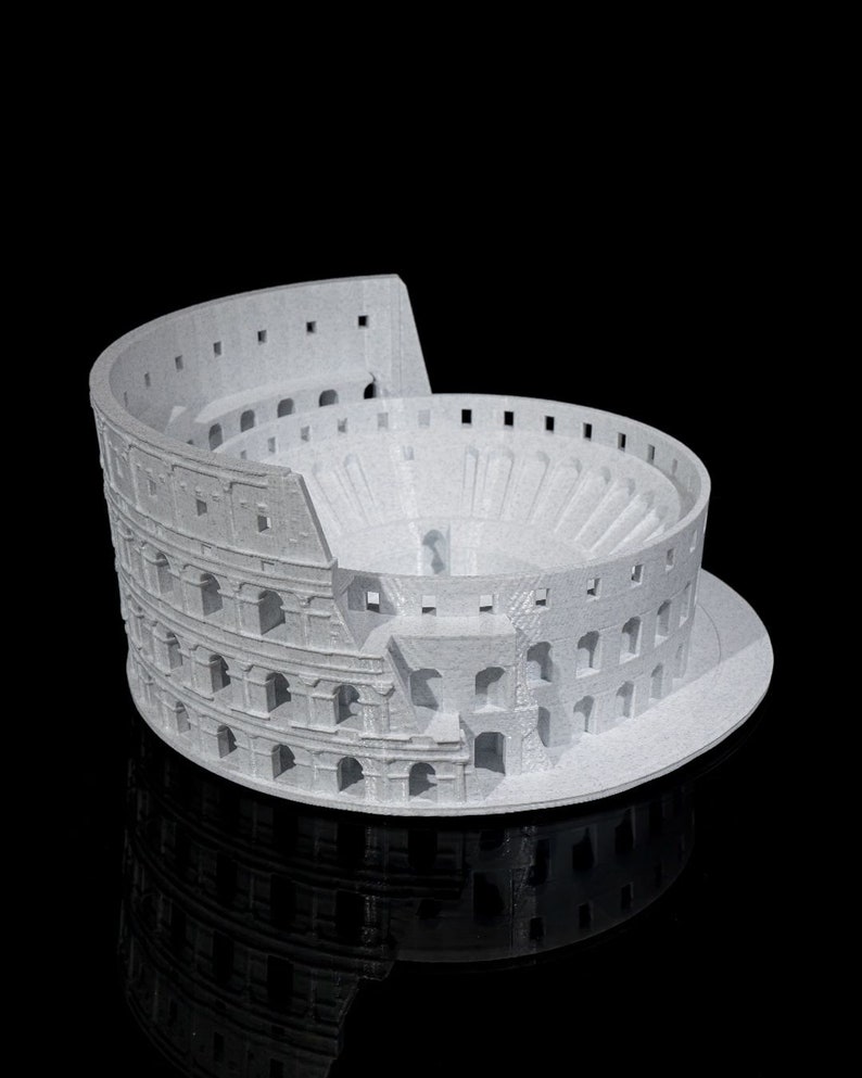 3-D Printed Roman Colosseum Model - Etsy