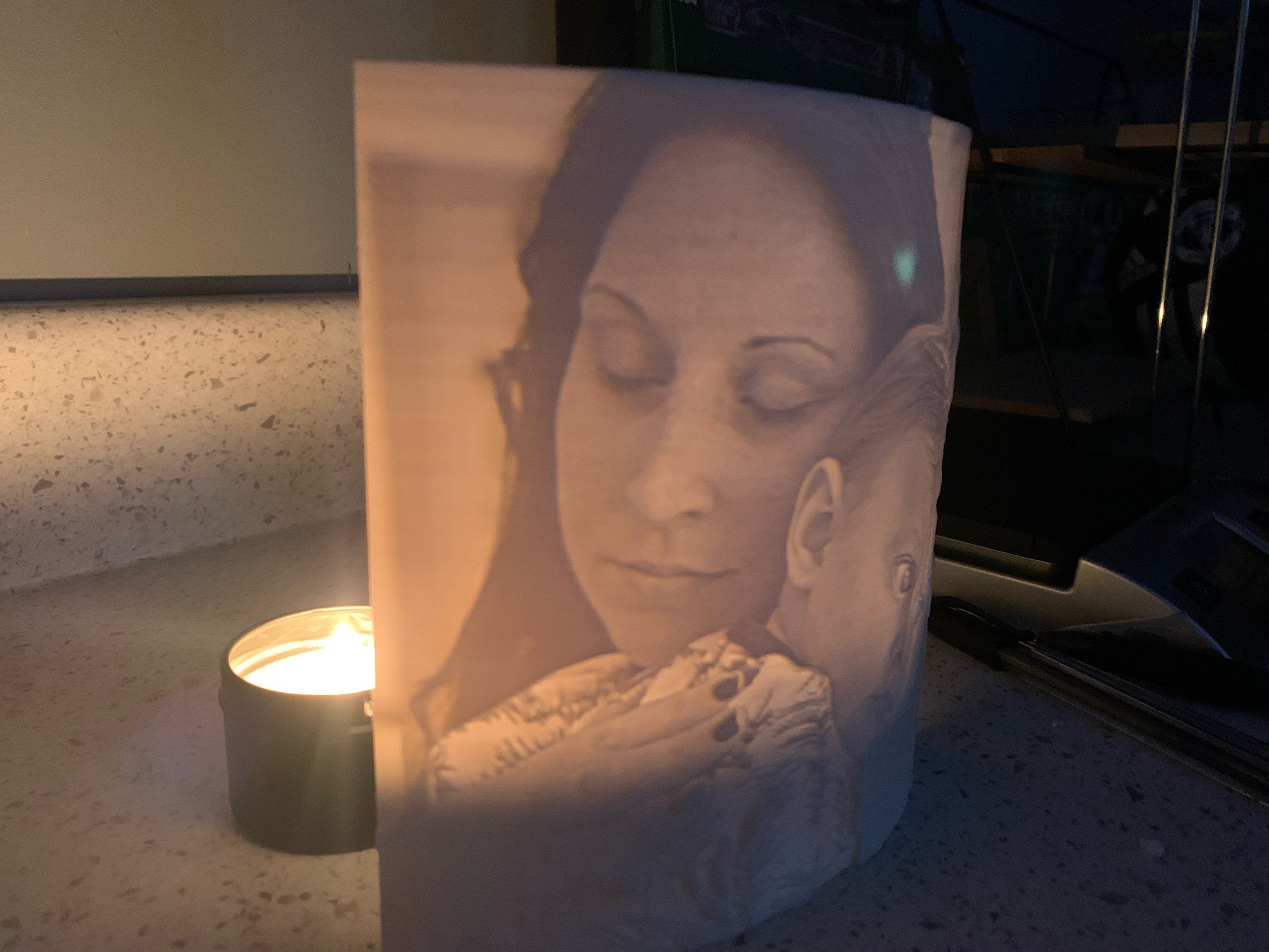 CUSTOMIZABLE 3D Printed Lithophane — CLTFanCreations
