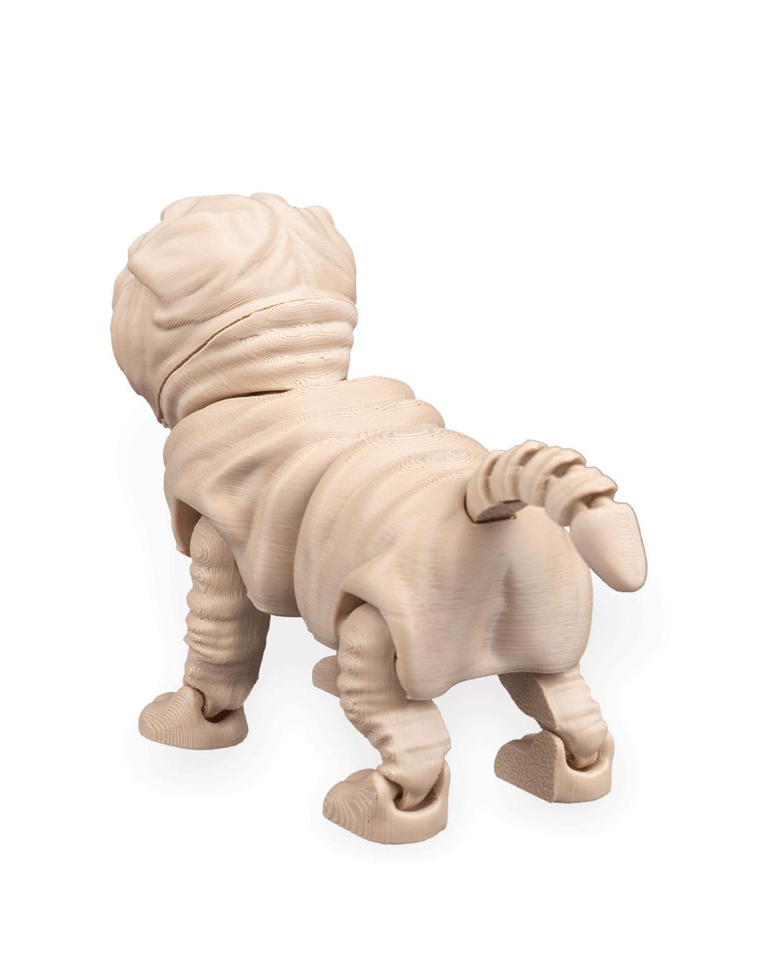 3-D Printed Waggle Tail Shar Pei - Etsy