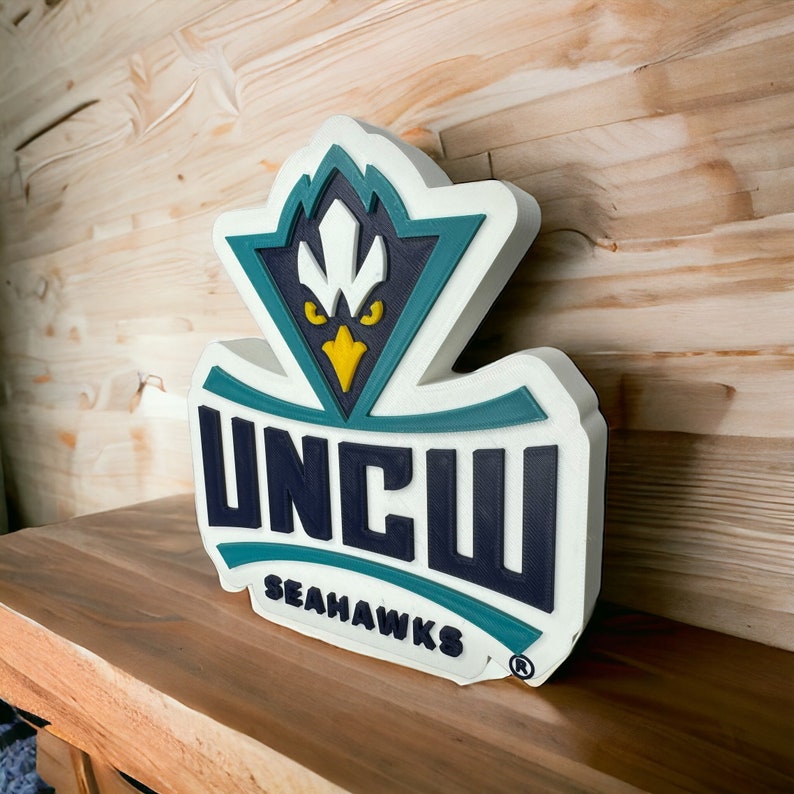 Officially Licensed UNC WILMINGTON 3D Printed Decorative Figure - Etsy