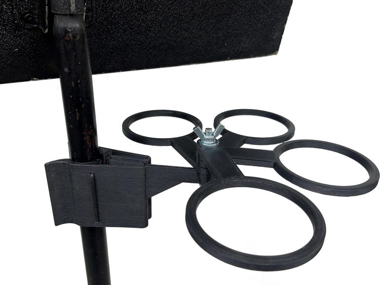 Trumpet/trombone Mute Holder, Clips to Mic Stand or Music Stand - Etsy