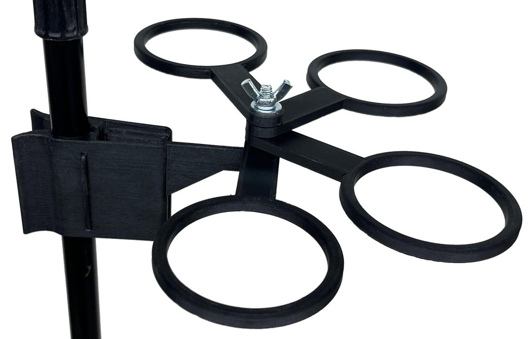 Trumpet/trombone Mute Holder, Clips to Mic Stand or Music Stand - Etsy