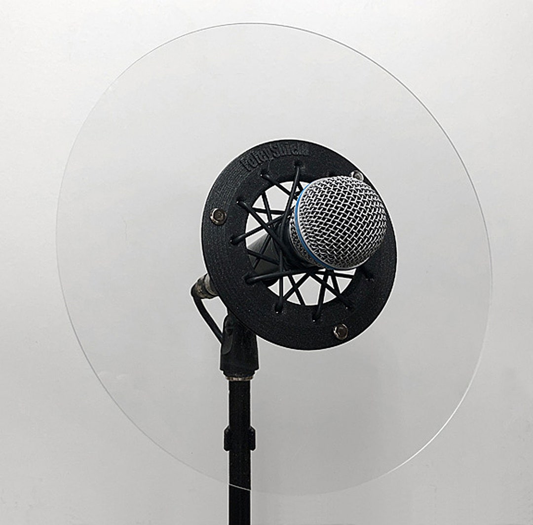 Trumpet, Trombone & Sax Mic Reflector Shield II for Live Sound ...