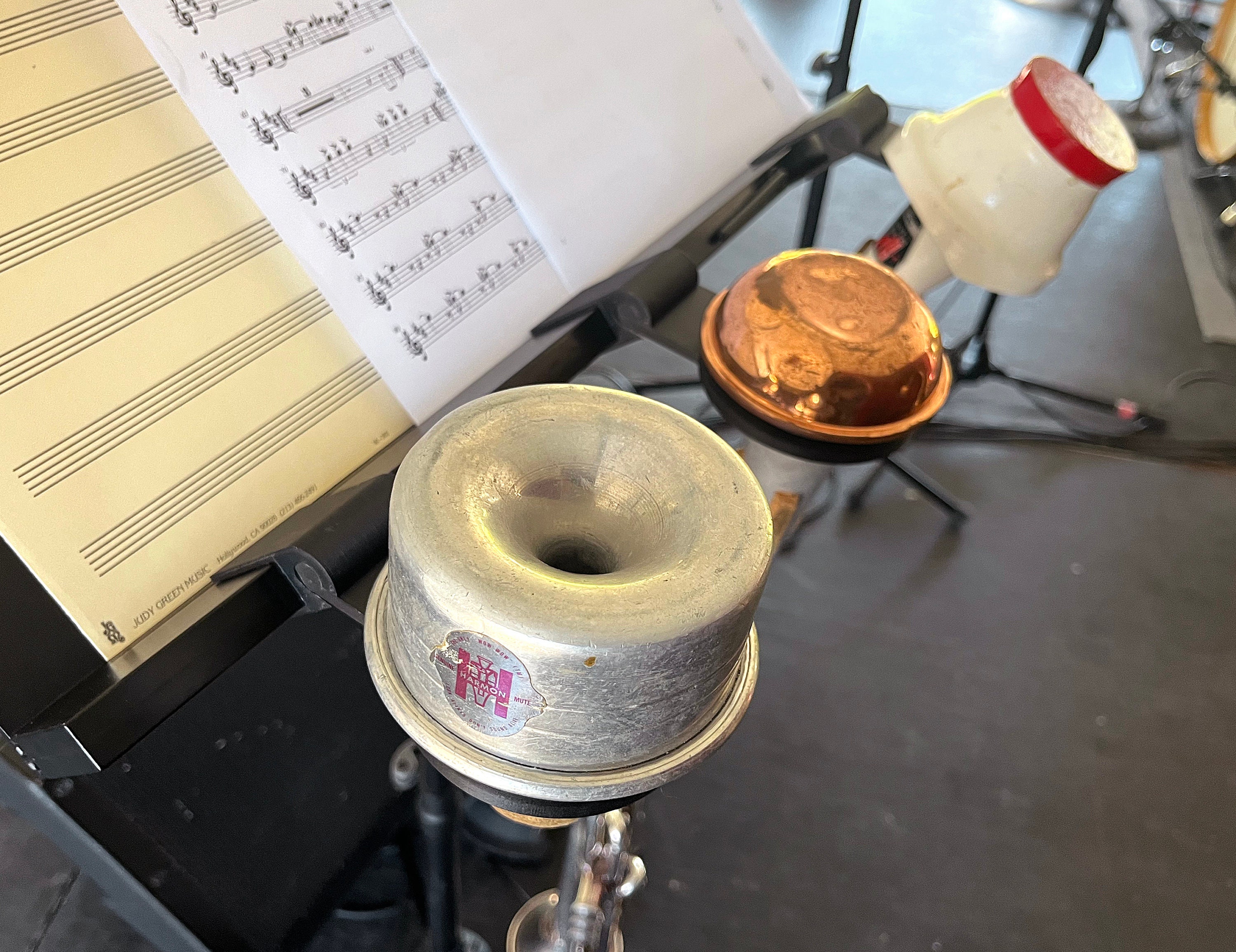 Trumpet/trombone Mute Holder for Peak Music Stands Sms-20, Sms-30, Sms ...