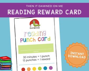 Reading Punch Card - Etsy
