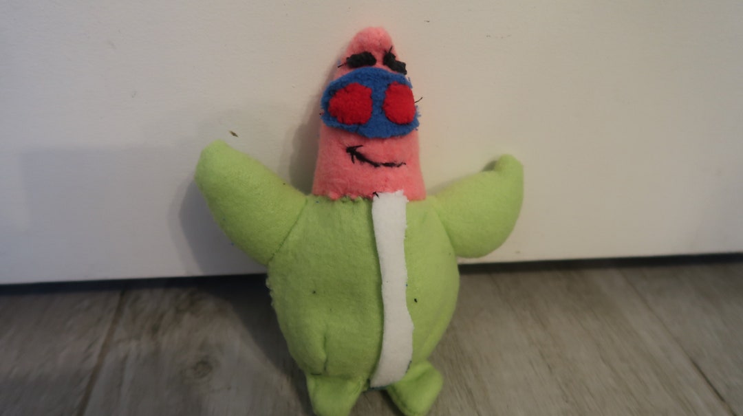 Elastic Patrick Plushie! | Add to Your Collection! - Etsy