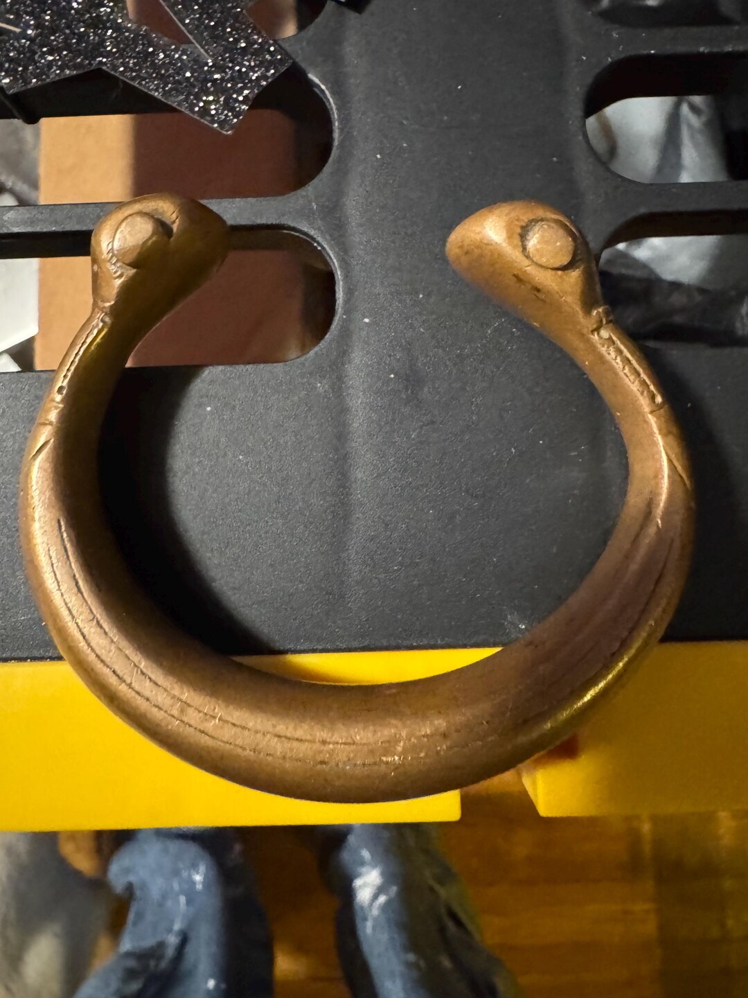 Thick Ancient Artifact Viking 800-1000AD Heavy Bronze Cuff Bracelet ...