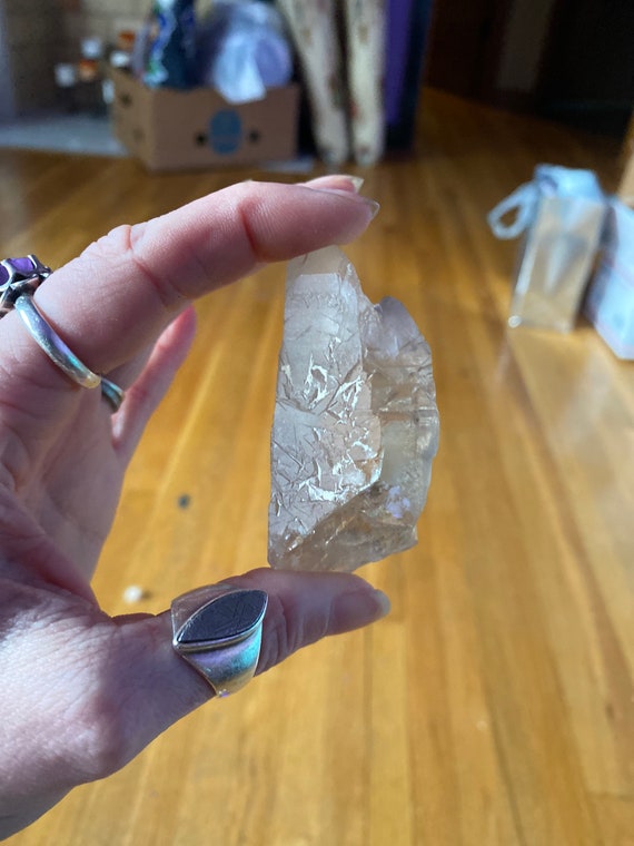 The ANCIENTS Very RARE Growth Interference Quartz the Ancients | Etsy