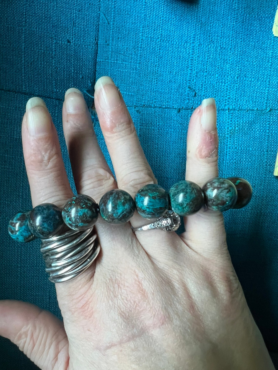 Quantum Quattro Unisex Bead Beaded Bracelet BEST Copper Silica Minerals ...