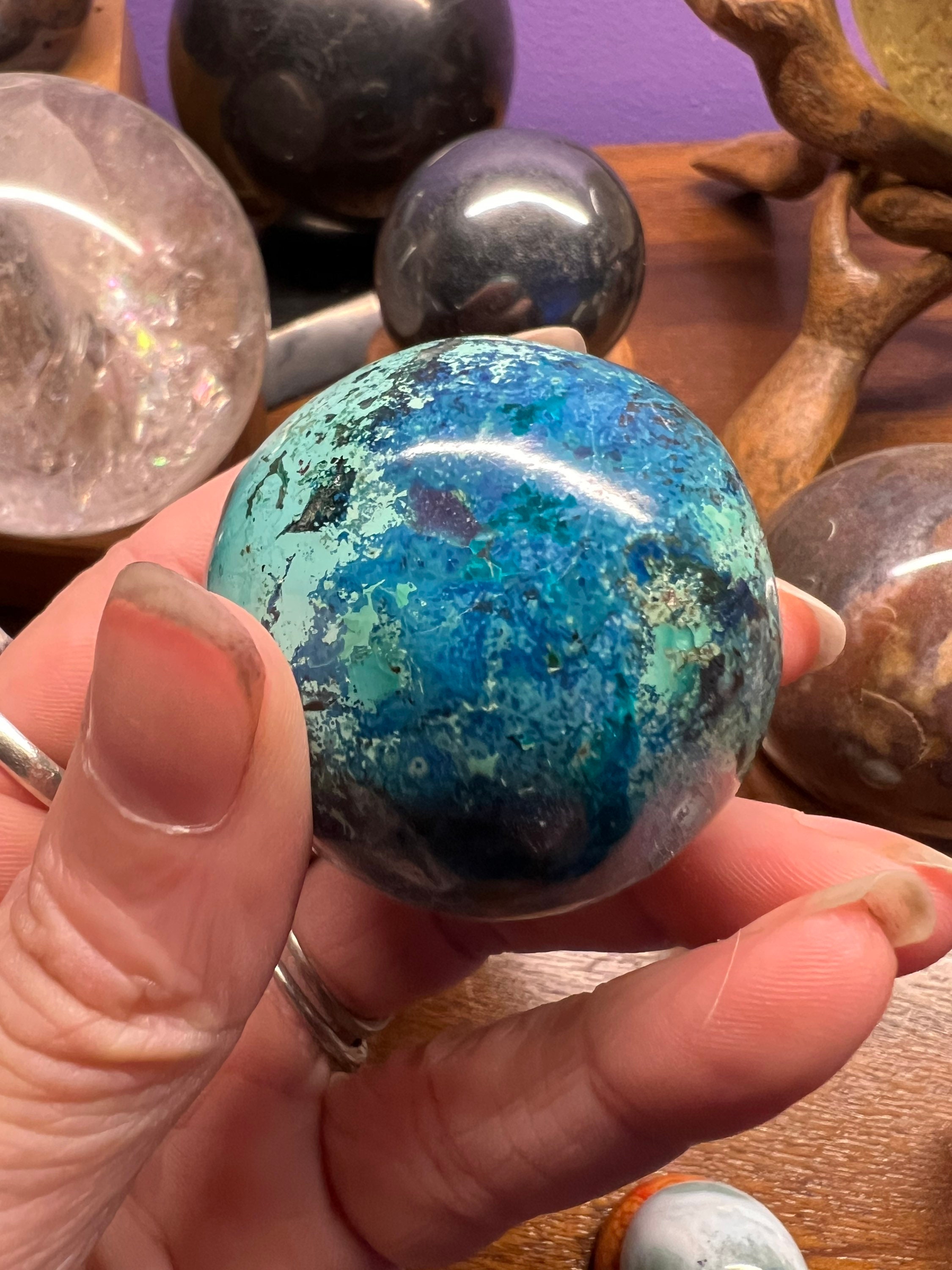 Copper Mine RARE Dioptase Phancheite Corneite Shattukite Chrysocolla ...