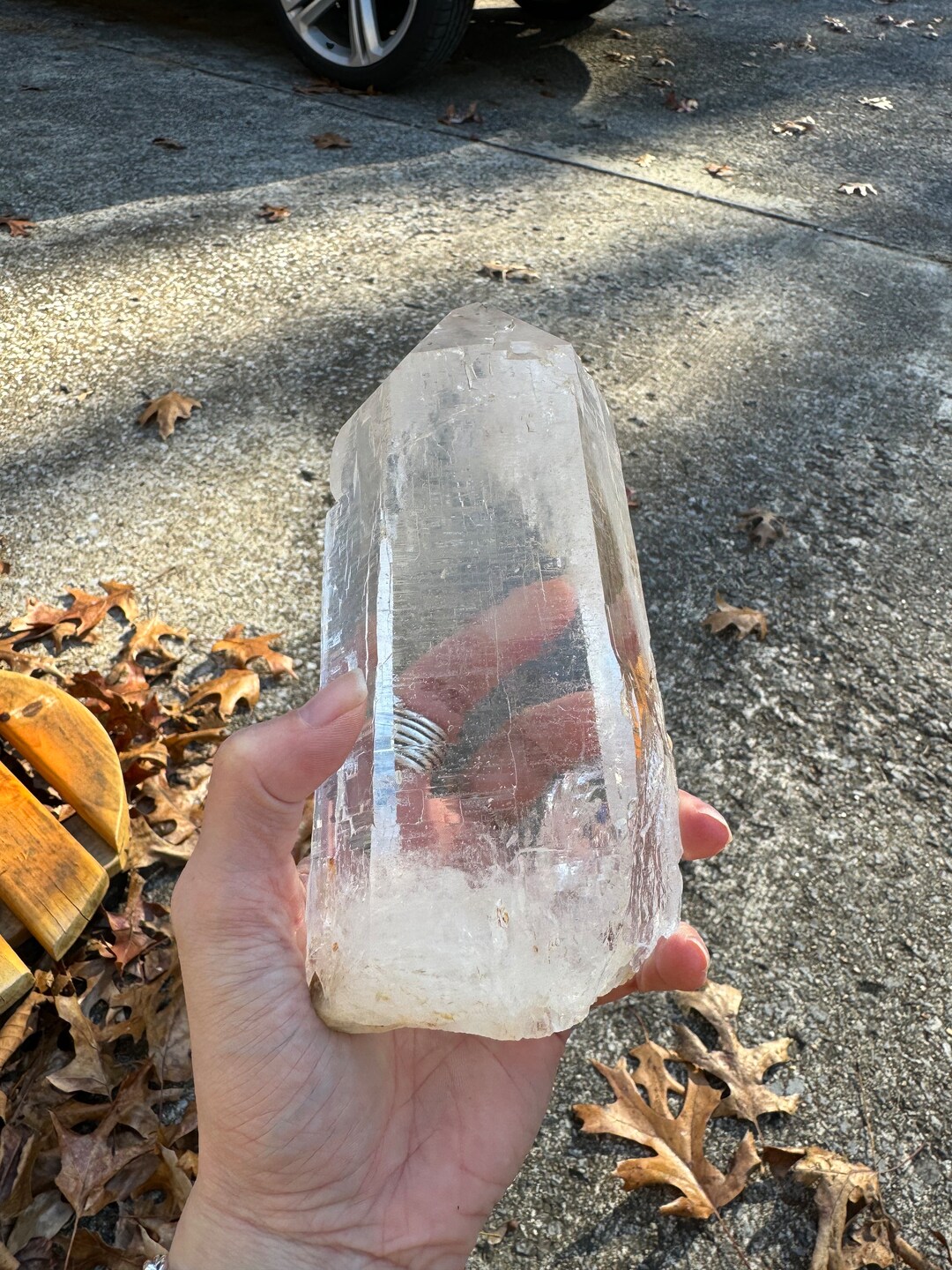 Look the PERFECT CRYSTAL Cathedral Form Clear Quartz W/ Key Perfect ...
