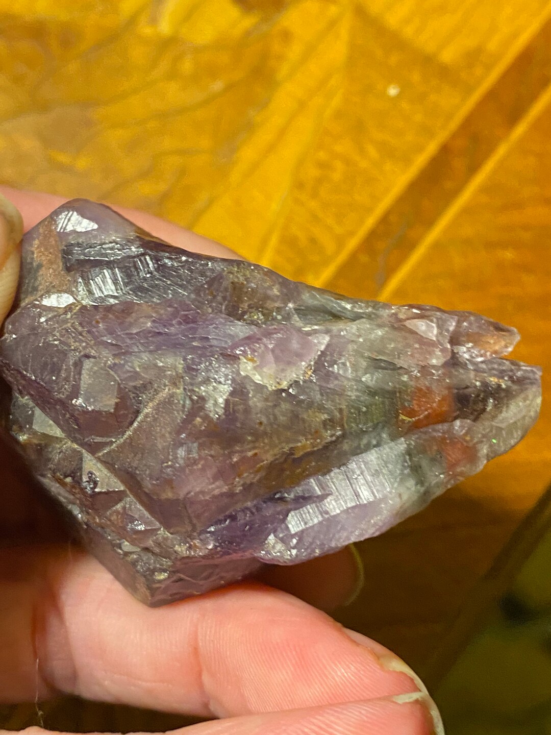 Super 7 Super Seven Point Amethyst With 7 Minerals Medium Large Size ...