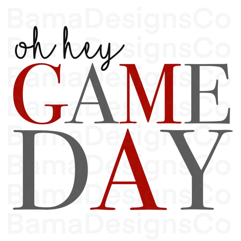 Oh Hey Game Day Png - Etsy