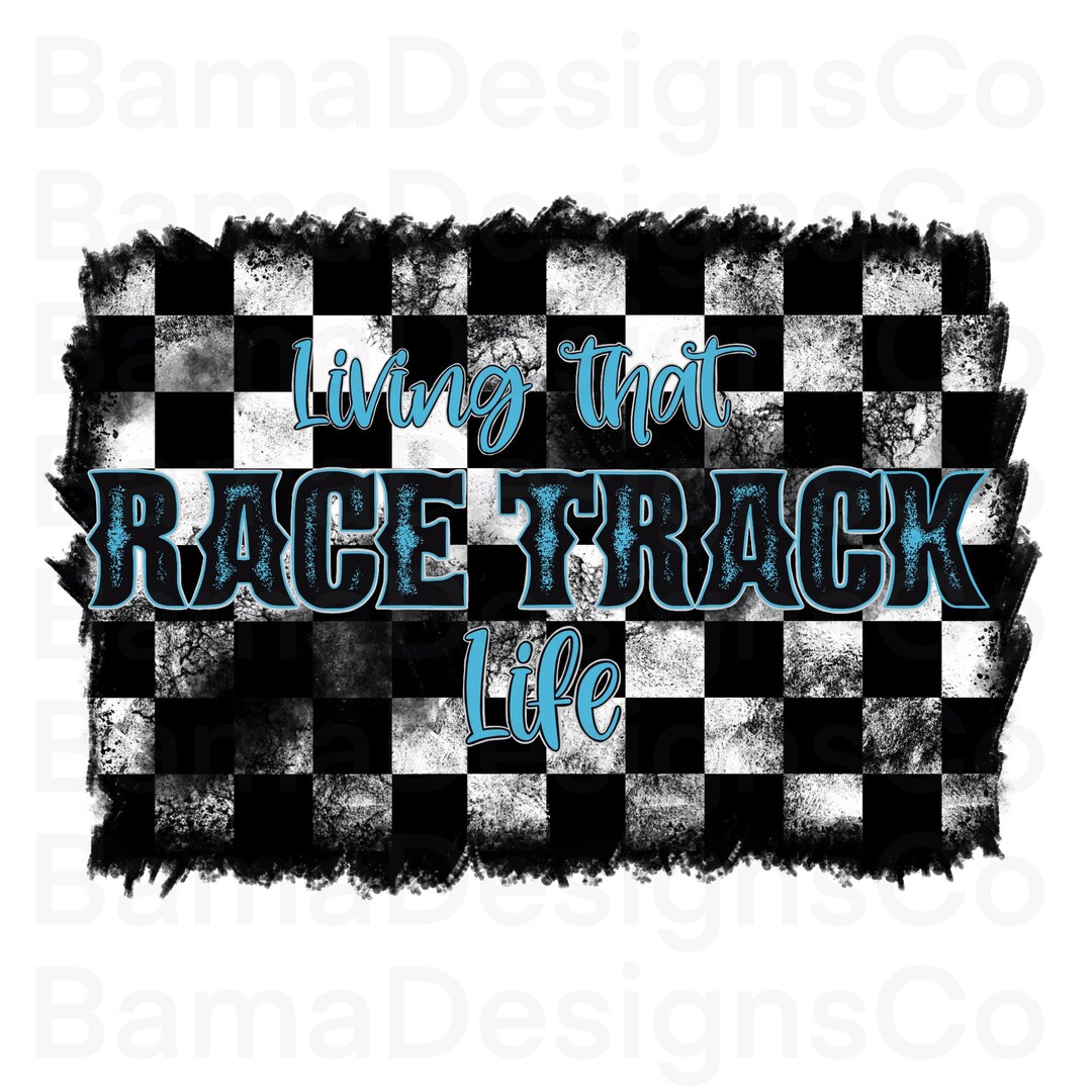 Race Track Life Digital Design - Etsy