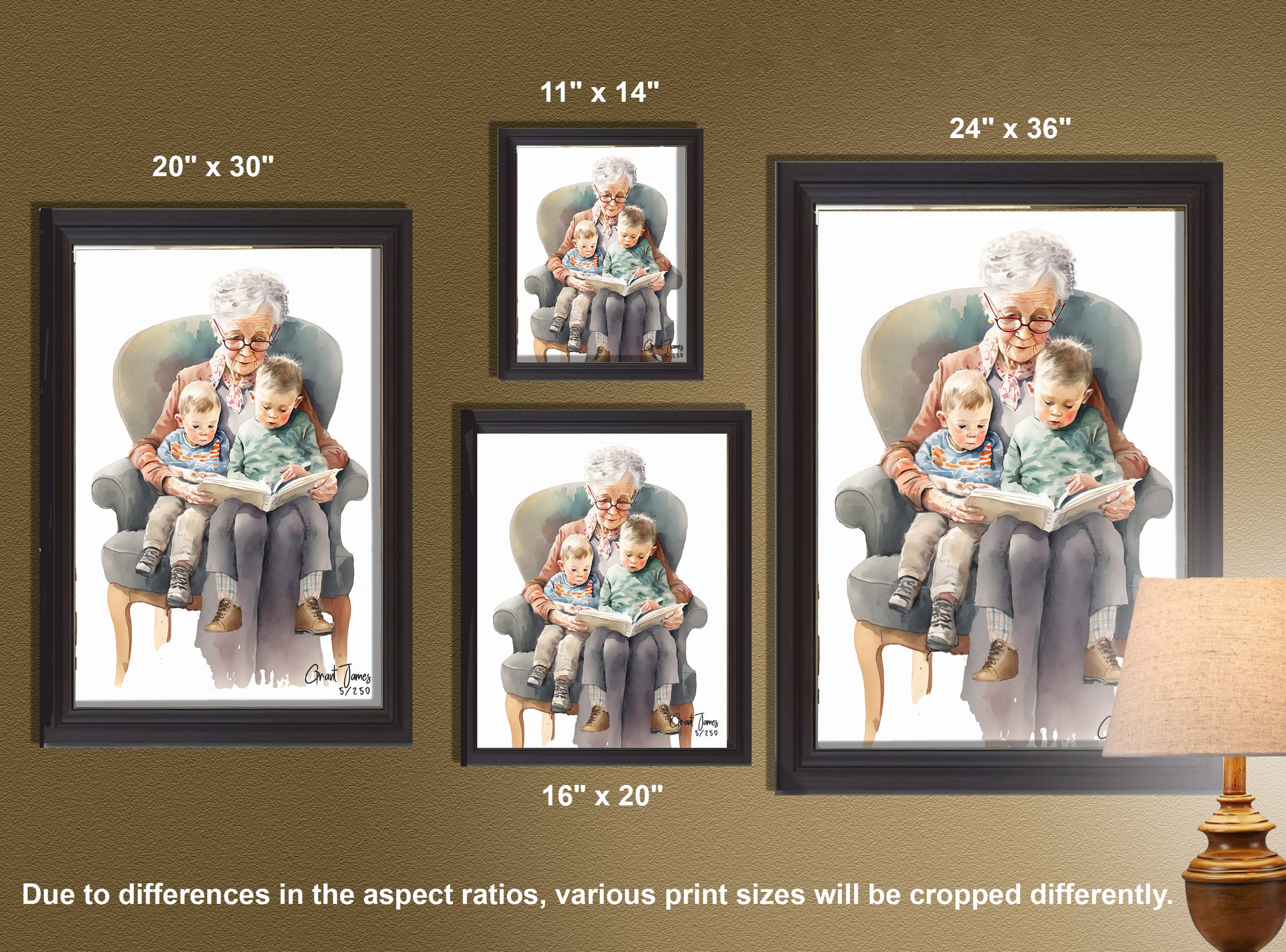 Watercolor Painting, quality Time , Wall Art, Limited-edition Print ...