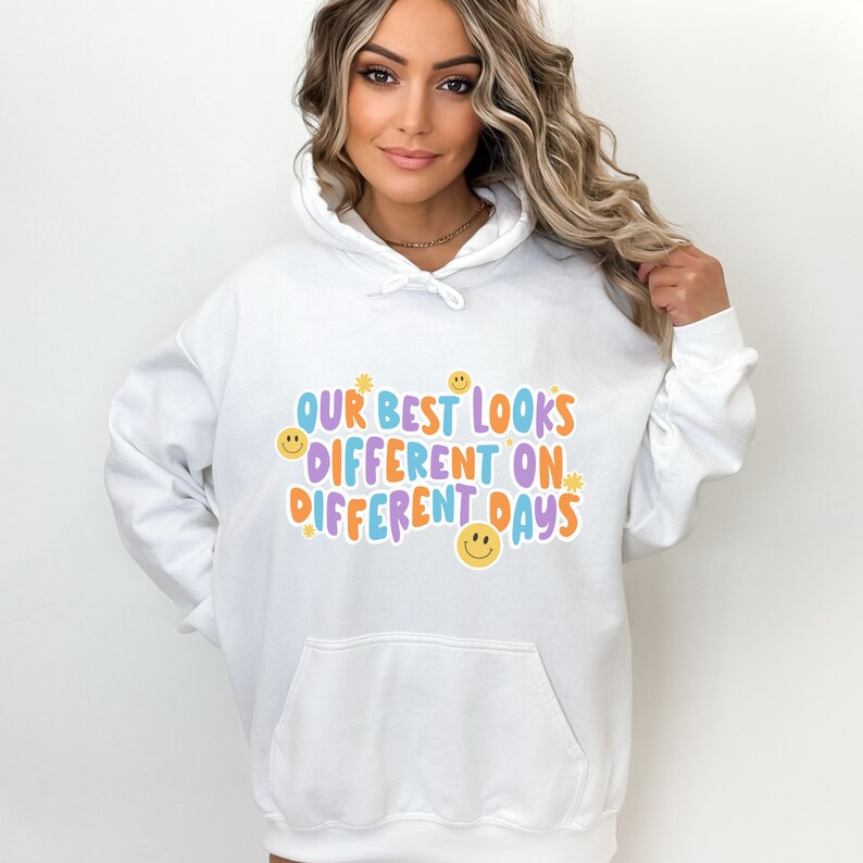 Our Best Looks Different on Different Days Trendy Aesthetic - Etsy