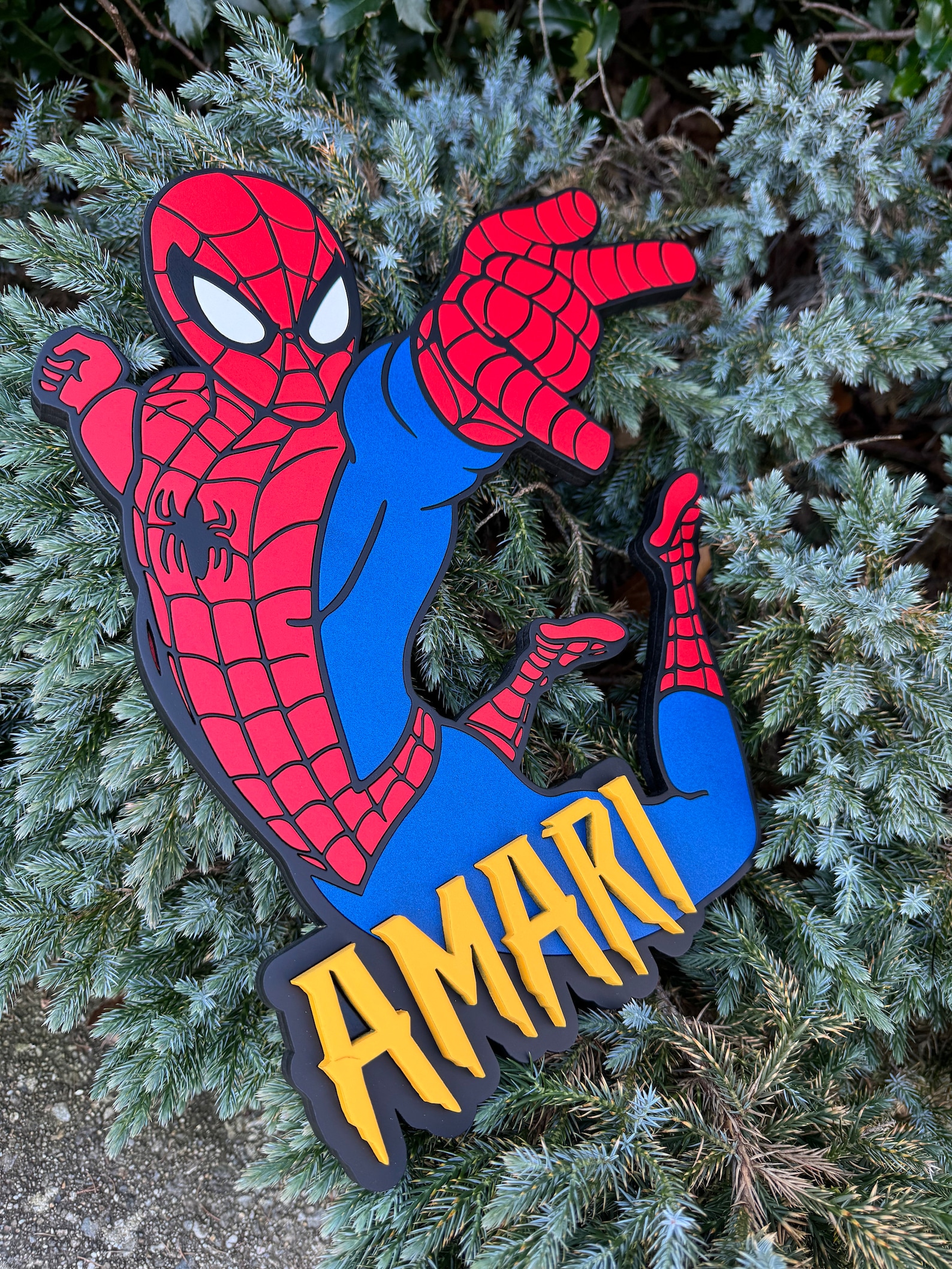 Personalized Spider Man Name Sign, Spider Name Sign, Custom Name Sign ...