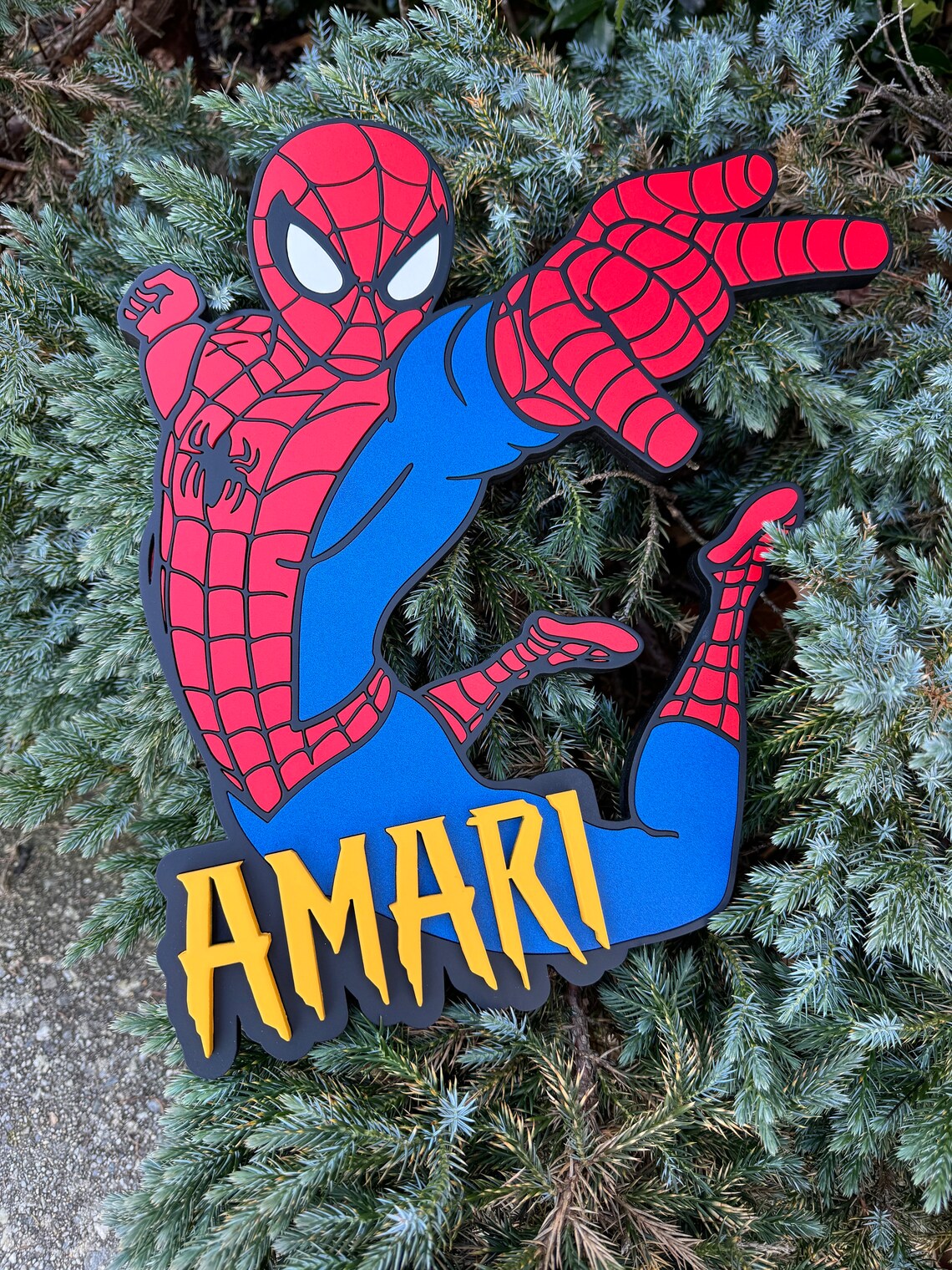 Personalized Spider Man Name Sign, Spider Name Sign, Custom Name Sign ...