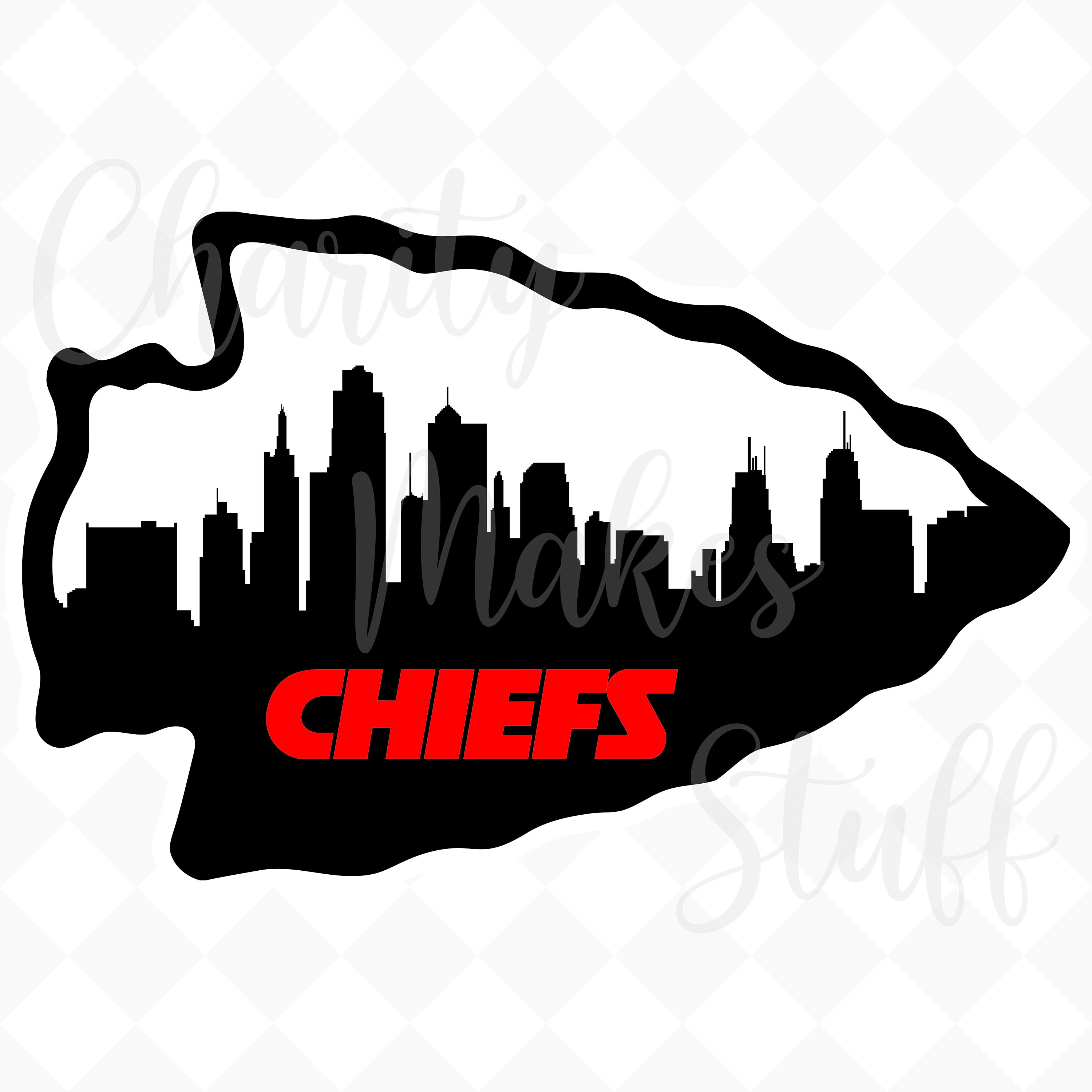 Chiefs Symbol Stencil