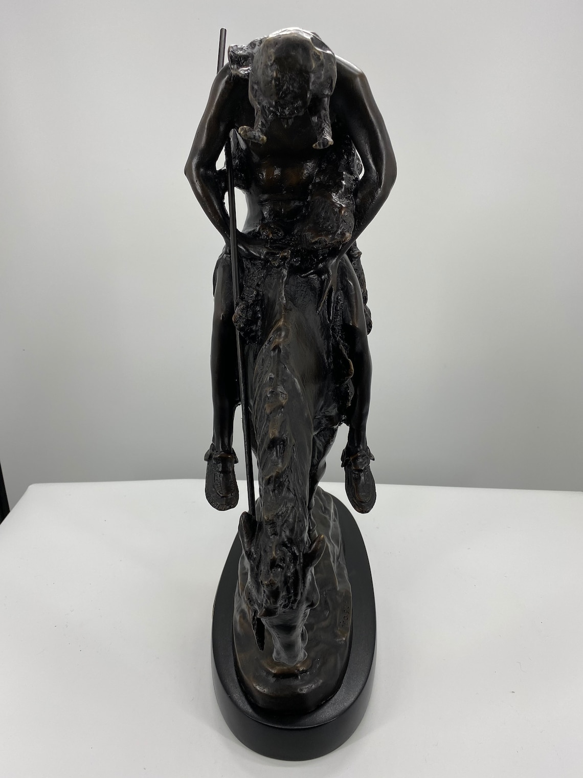 James Earle Fraser “the End of the Trail” Bronze Sculpture - Baby to ...