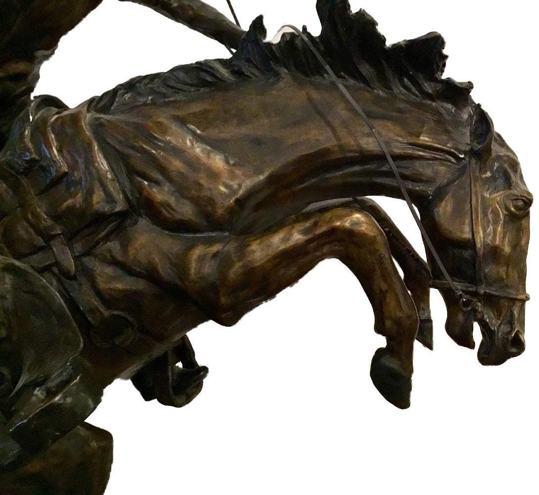 Frederic Remington “bronco Buster” Bronze Sculpture - Monumental ...