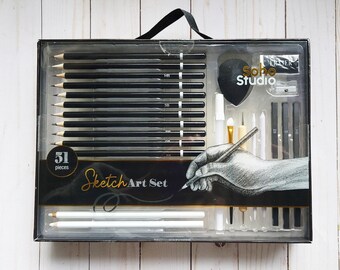Royal & Langnickel Sketching Made Easy Drawing Set, Sketching Set for ...