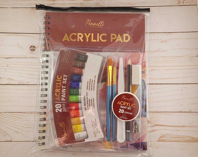Selfmade Creative Acrylic Paint Set of 17 for Artists, Adults ...