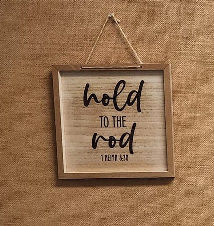 Hold to the Rod Svg, Digital File, Primary, Jesus Christ, Youth, Book ...