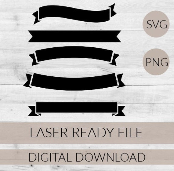 Banner SVG Bundle/ Banner Clipart/ Banner Png/ Banner Vector/ - Etsy