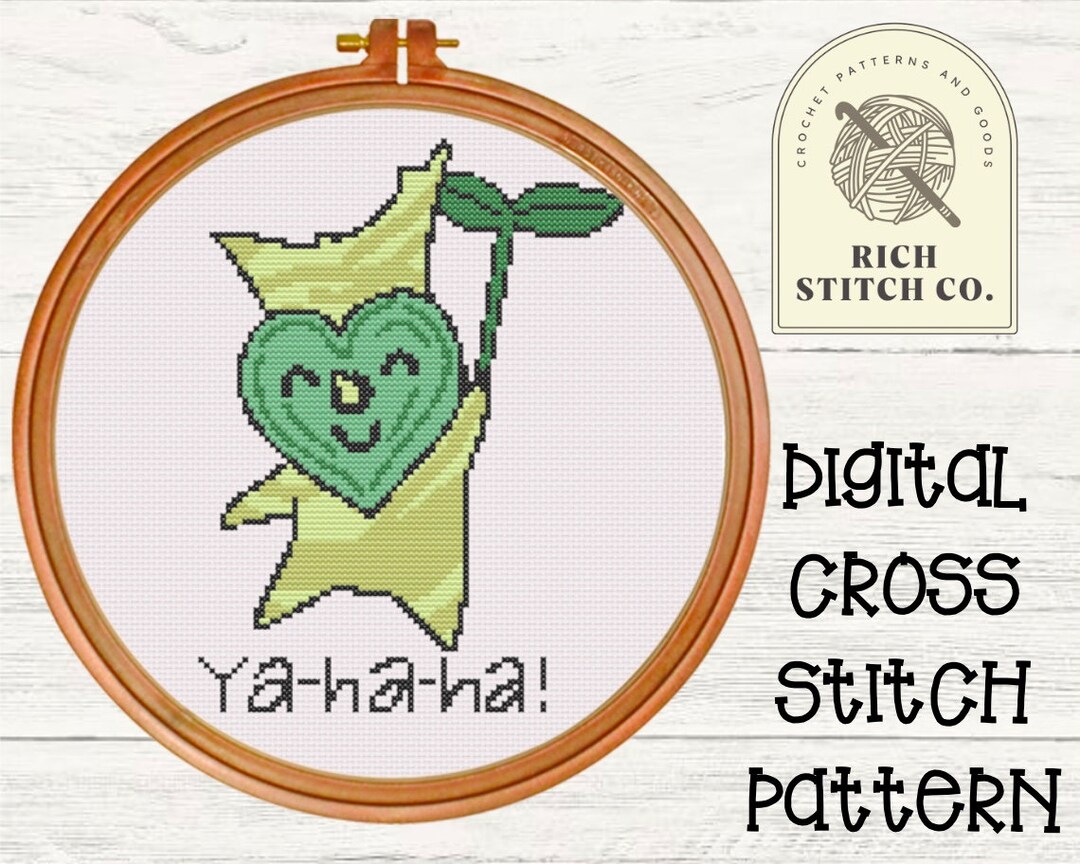 LOZ BOTW Korok Cross Stitch Pattern, Acnh, Video Game Cross Stitch ...