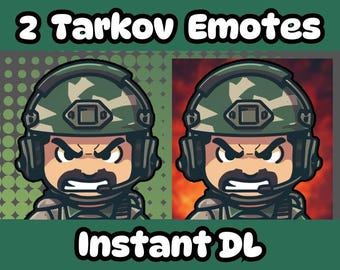 Escape From Tarkov Twitch Emote: Pixel Art Stream Overlay (PNG Digital ...
