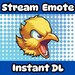 Chocobo Twitch Emote: Pixel Art Final Fantasy Style - Etsy