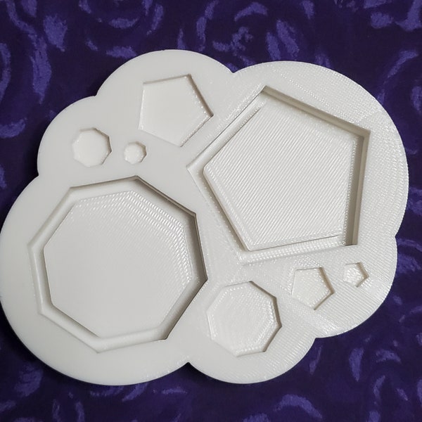 Shaker Coaster Mold - Etsy