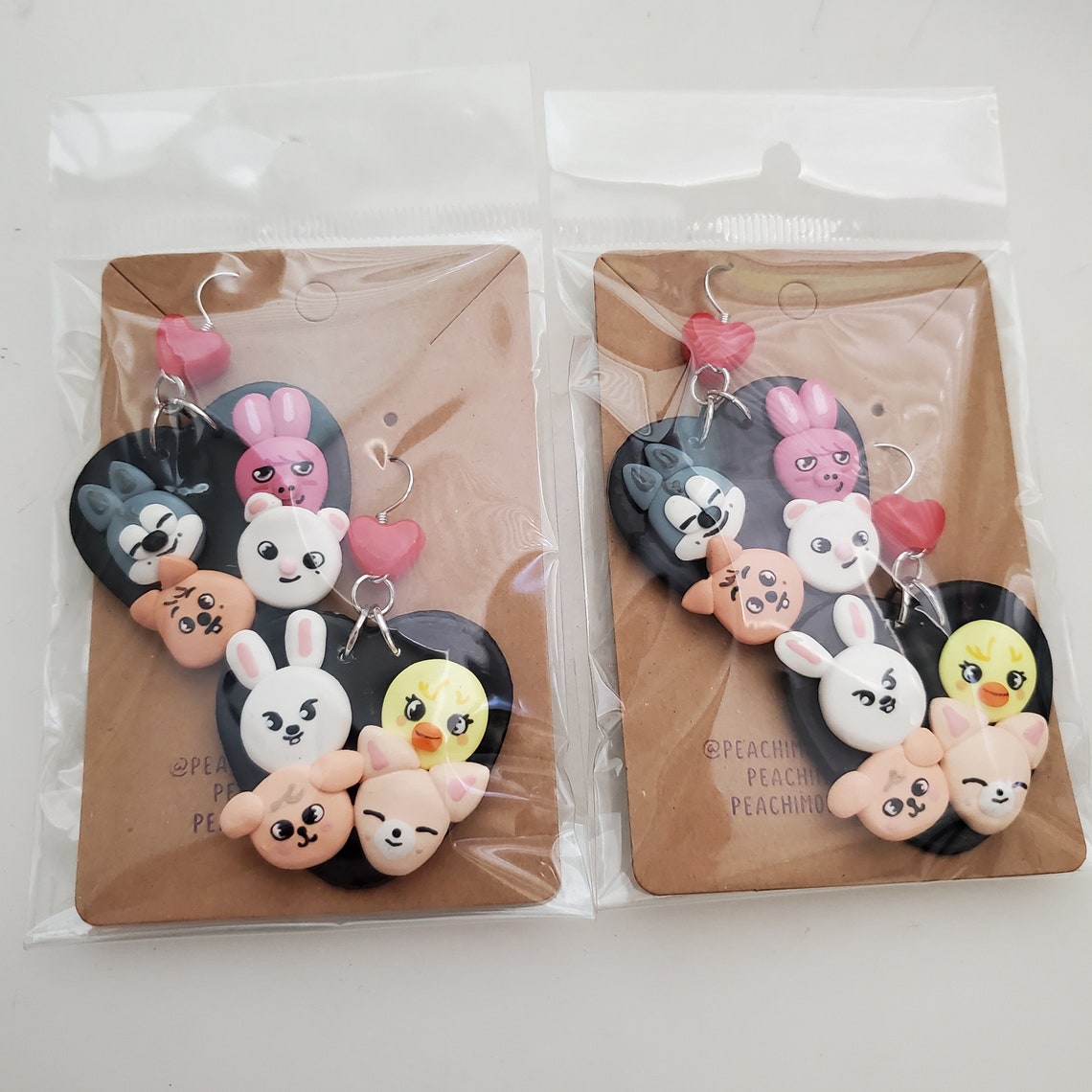 Stray Kids SKZOO Polymer Clay Earrings - Etsy