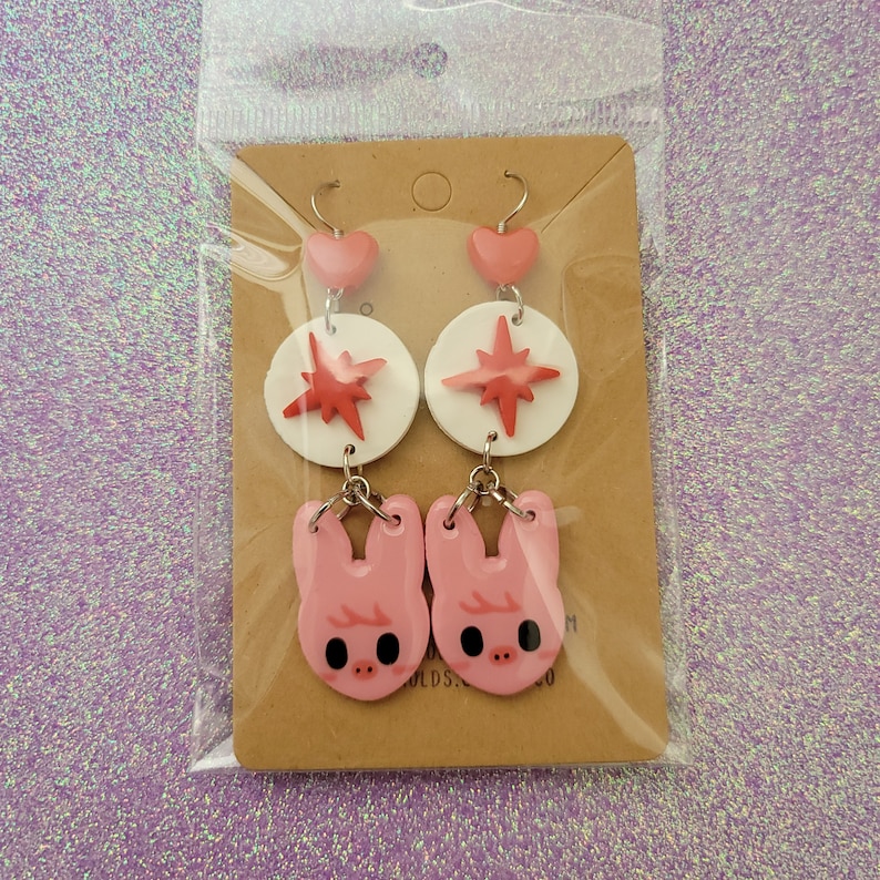 Stray Kids SKZOO Polymer Clay Earrings - Etsy