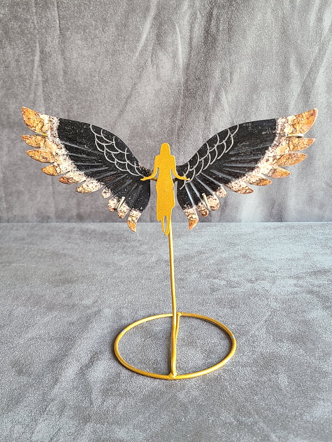 Fossilized Palm Root Crystal Angel Wings, Large Fossilized Palm Root ...