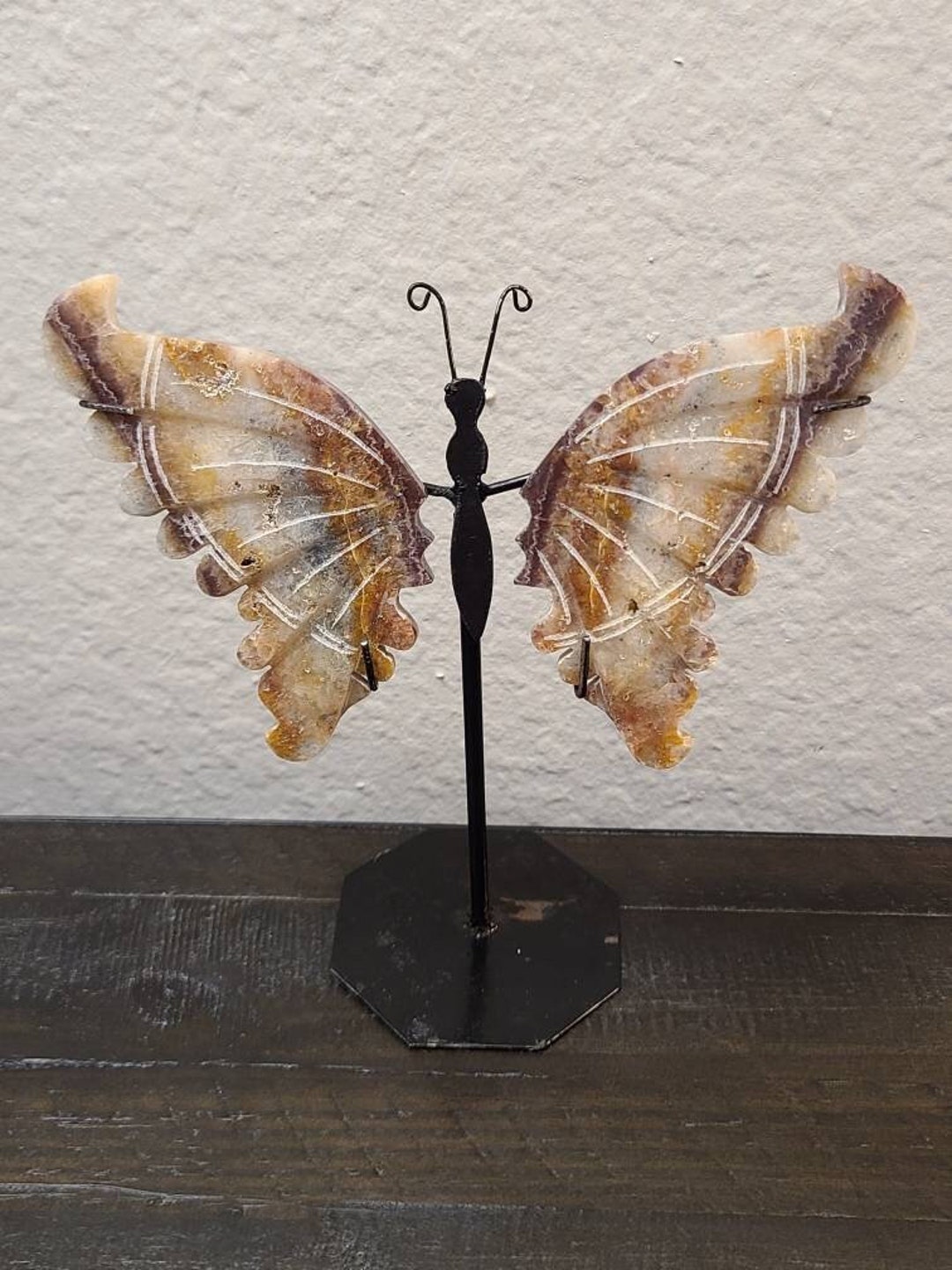 Crystal Butterfly Wings, Large Butterfly Wings W/ Stand, Colorful ...