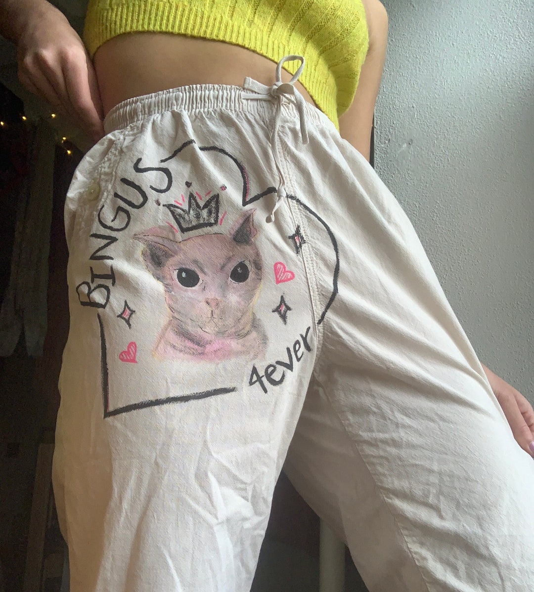 Hand-painted Bingus My Beloved Custom Clothing - Etsy