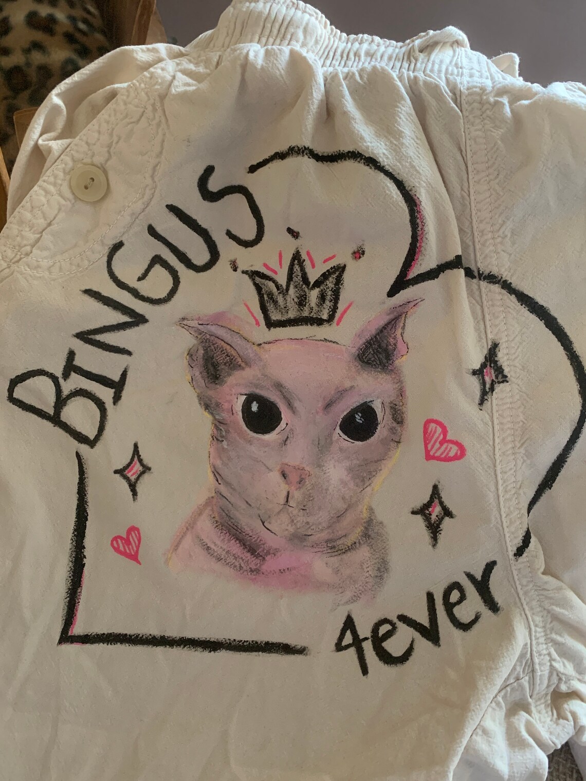 Hand-painted Bingus My Beloved Custom Clothing - Etsy